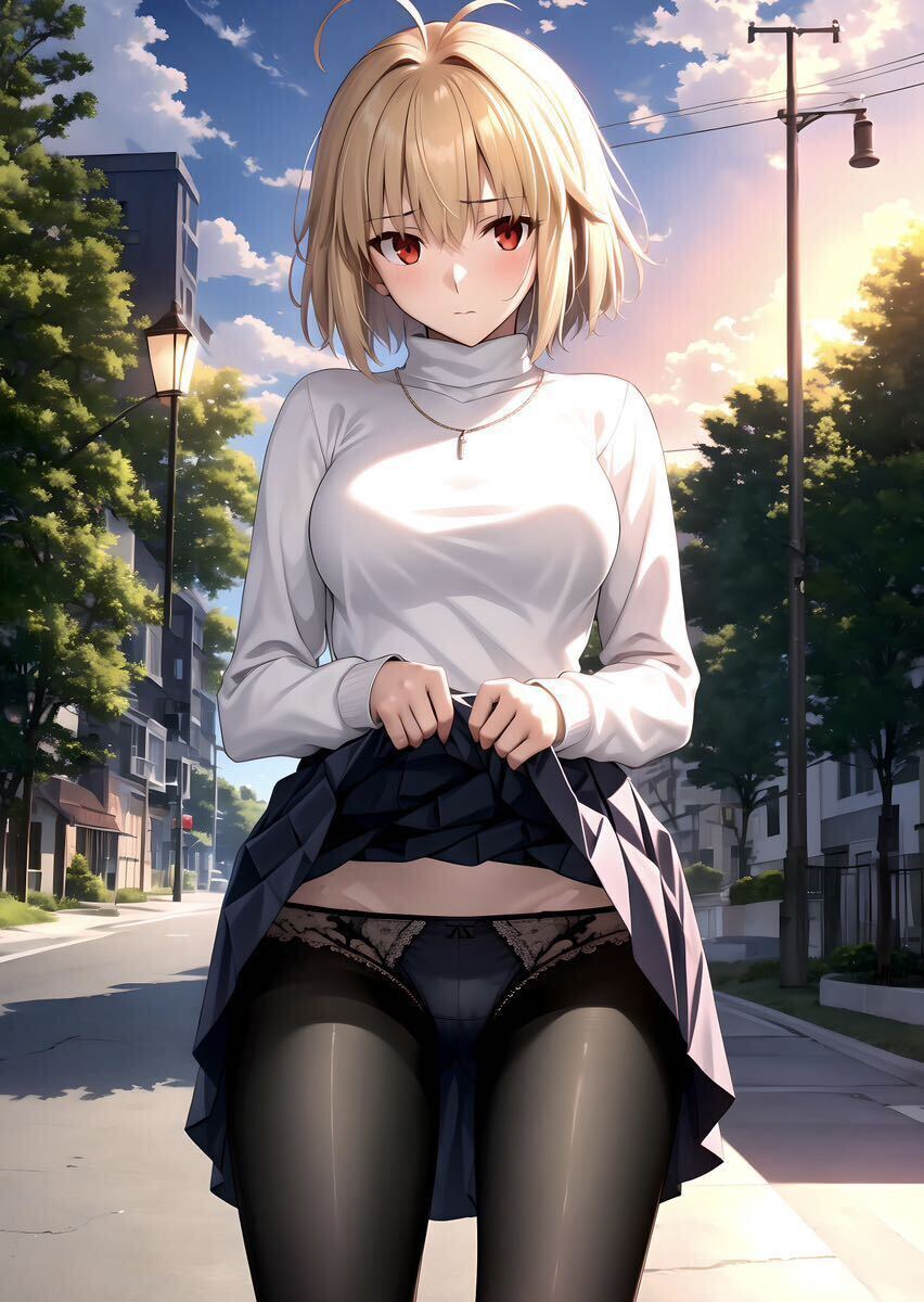 Yahoo!オークション - 1円スタート/おっぱい/少女/A4/ポスター/イラス...