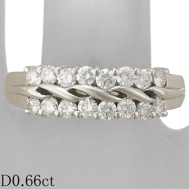 Yahoo!オークション - モニッケンダム ダイヤモンド/0.66ct デザイン ...