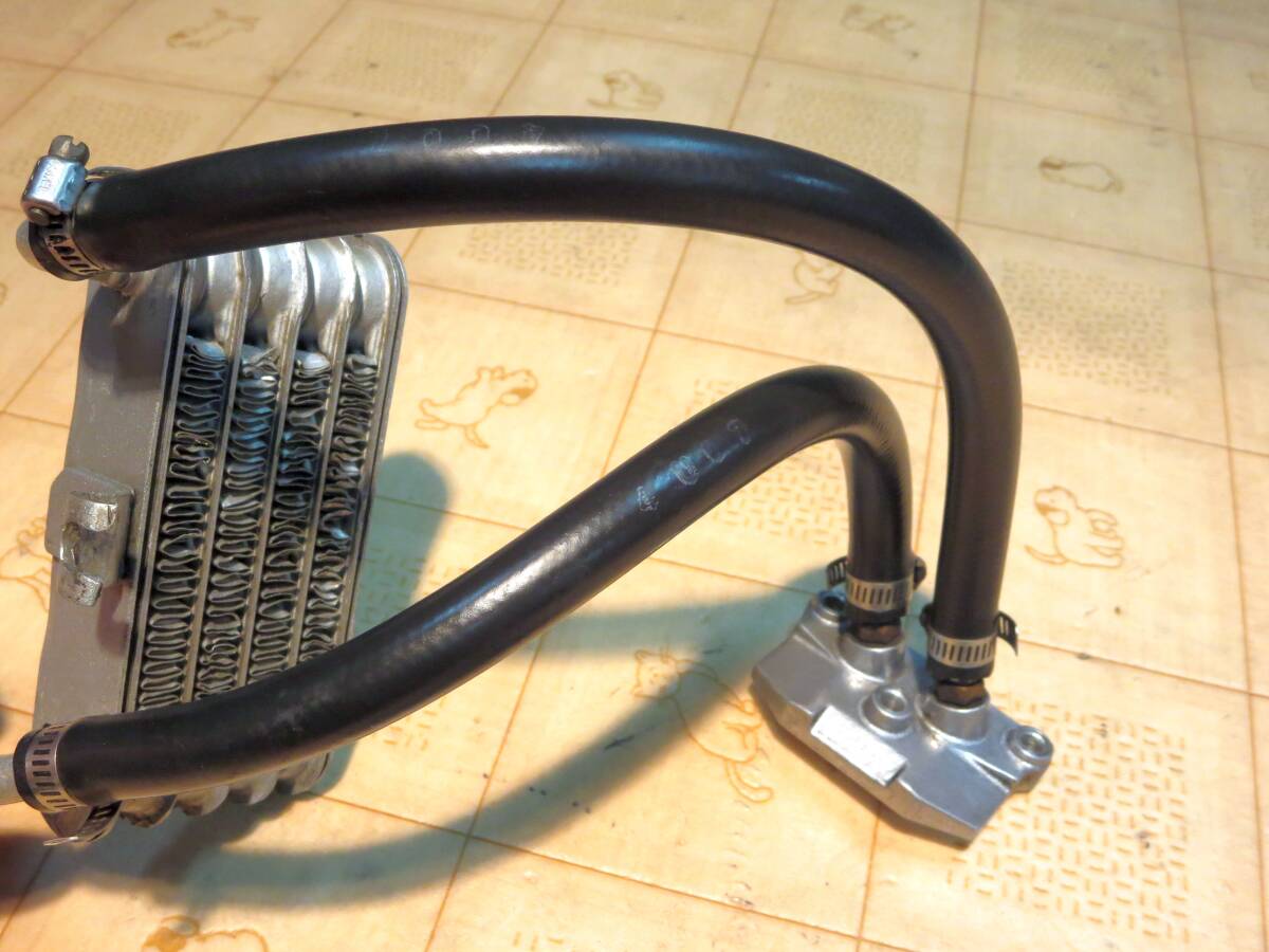 Yahoo!オークション - キタコ(KITACO) 4段オイルクーラー＆取付ステー...