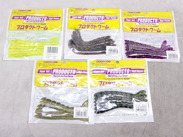 オ森h236 大量360本セット OFT/オフト トーナメントワーム 4インチ T4-06 5色セット グラブ/パドルテール(ストレートワーム)｜売買されたオークション情報、yahooの商品 ...