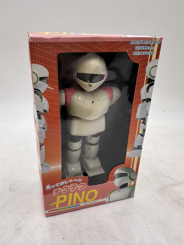 Yahoo!オークション - D0192 光っておしゃべり テクテク PINO ロボット...