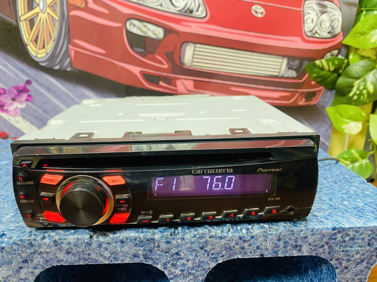 Yahoo!オークション - 中古carrozzeria 1DIN DEH-360