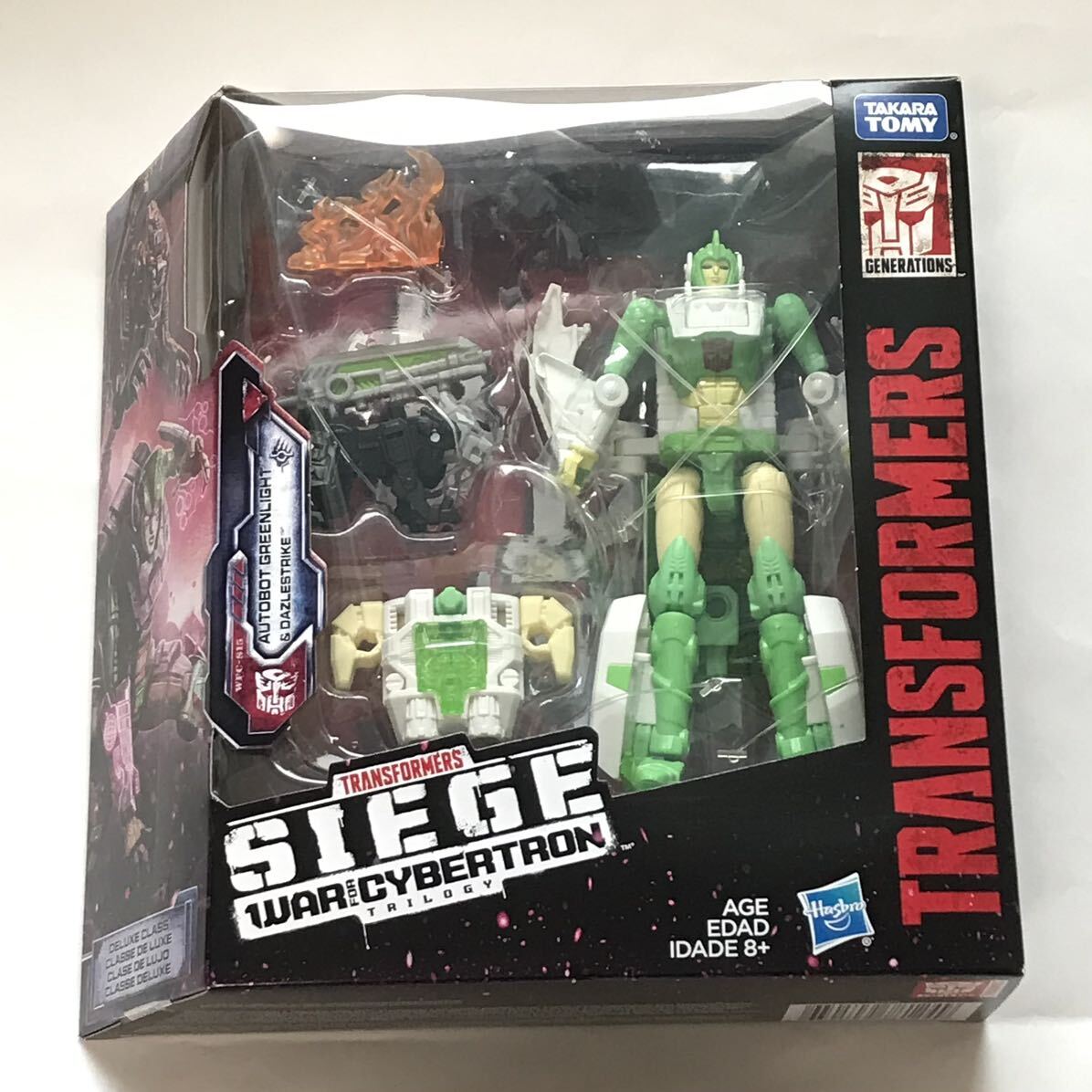 Yahoo!オークション - 未開封 WFC-S15 オートボット グリーンライト