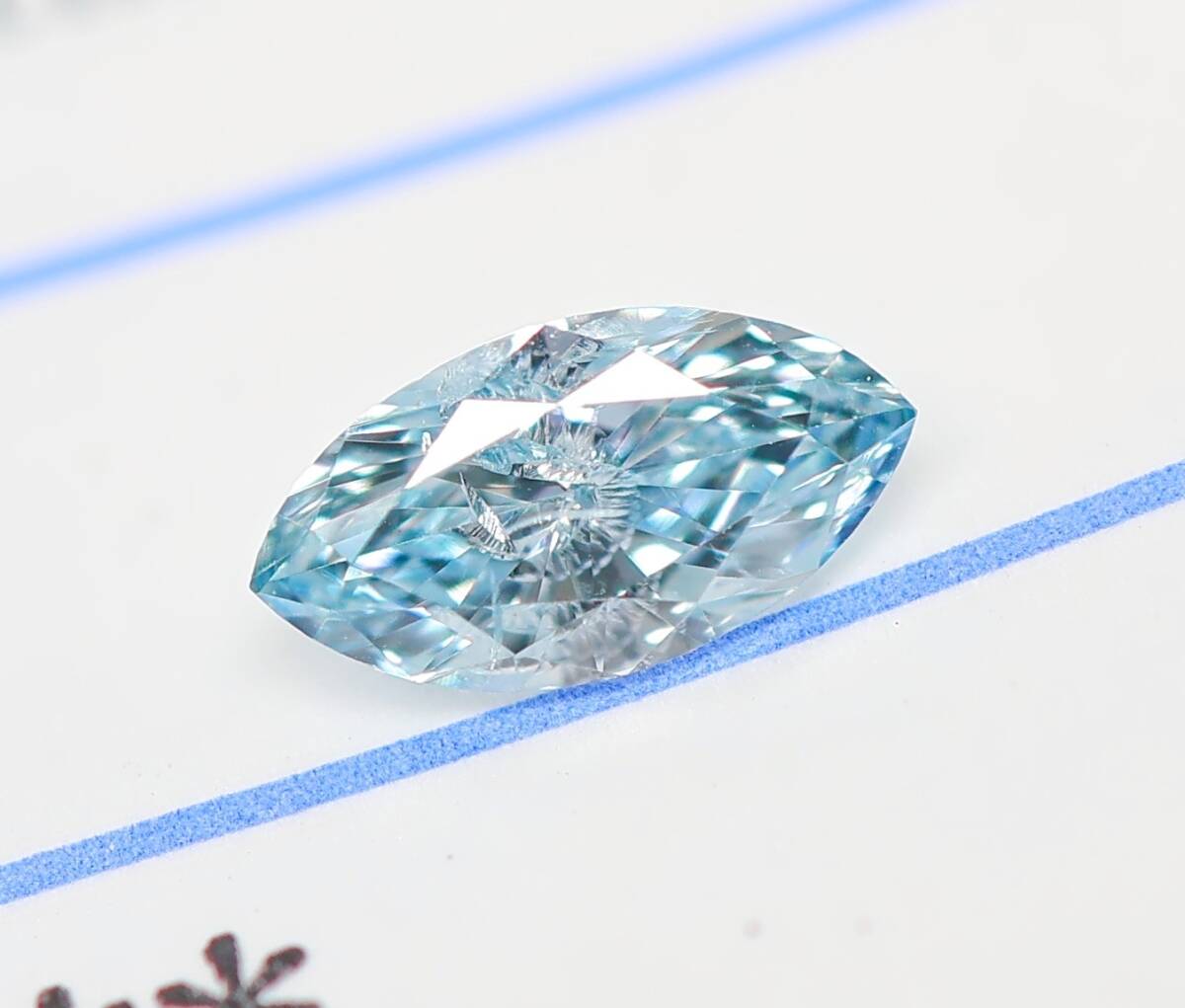 100円 0.227ct 天然ダイヤ Fancy Light Greenish Blue トリートメント I1 MQ(ダイヤモンド)｜売買されたオークション情報、yahooの商品情報を ...