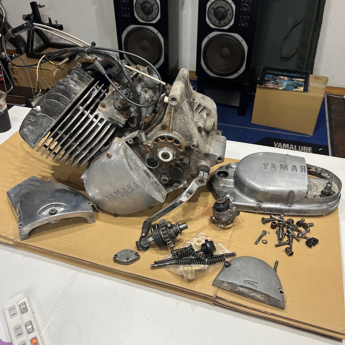 Yahoo!オークション - 1972 DT-1F DT-1 エンジン ジャンク品ヤマハ