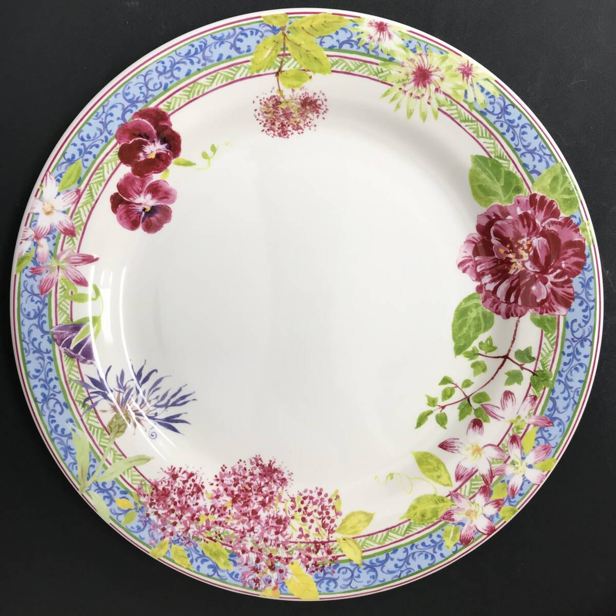 Yahoo!オークション - M447 美品 ジアン Gien ミルフルール Millefleur...