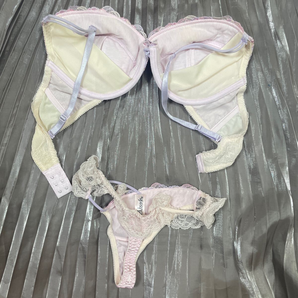Yahoo!オークション - Absorle ブラショーツセット ブラ 下着 上下セッ...