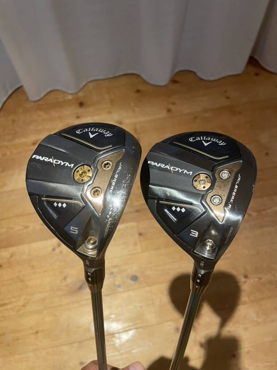 Yahoo!オークション - キャロウェイ パラダイム トリプルダイヤ 3W 5W ...