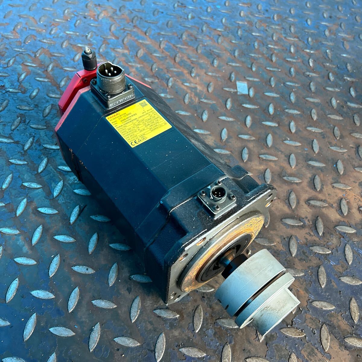 T8342 FANUC ファナック ACサーボモーター βis12/3000 A06B-0078-B303 2012年 PULSECODER βiA128 A860-2020-T301 ...
