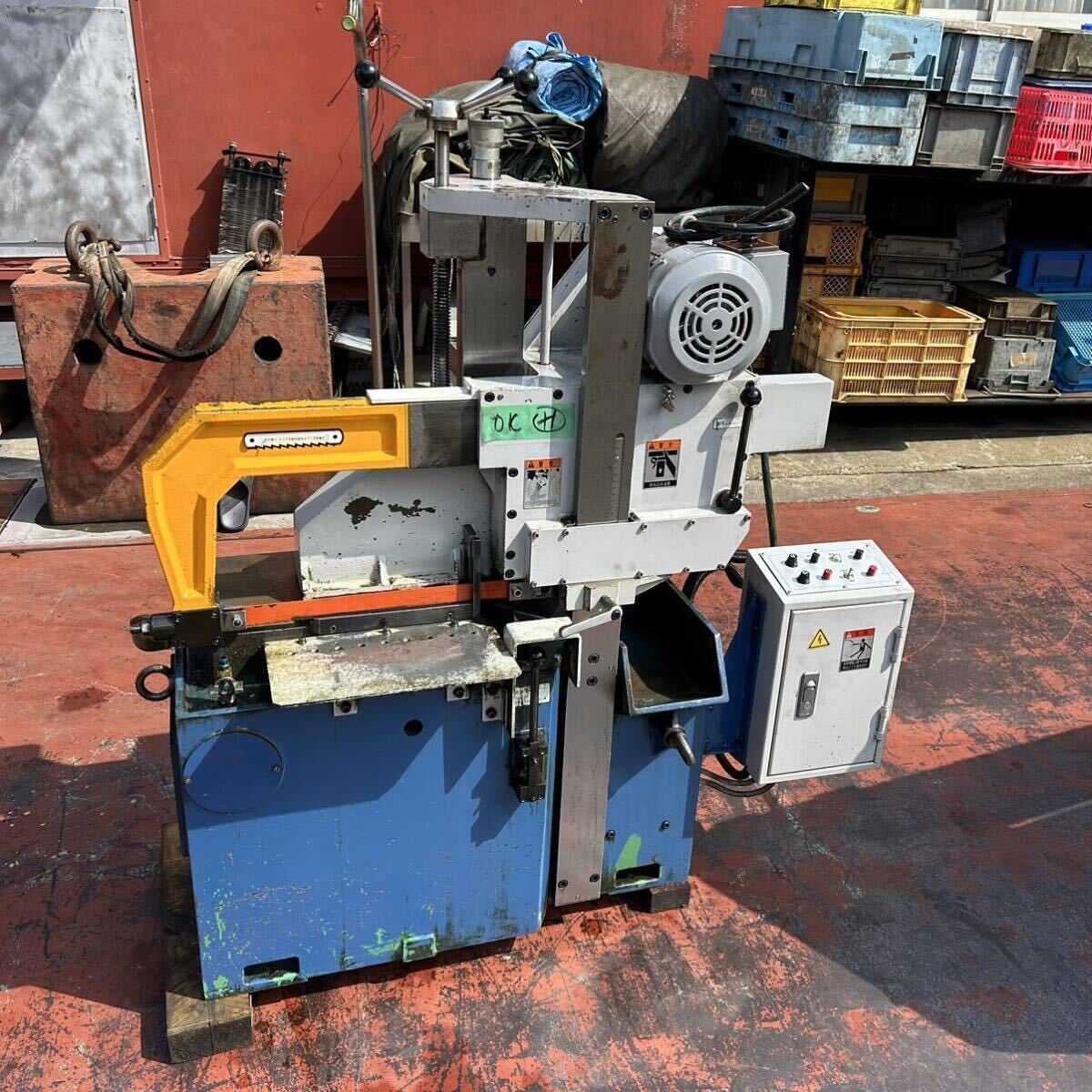 Yahoo!オークション - T8439 津根精機 鋸盤 P-240F [切断能力(丸材)φ2...