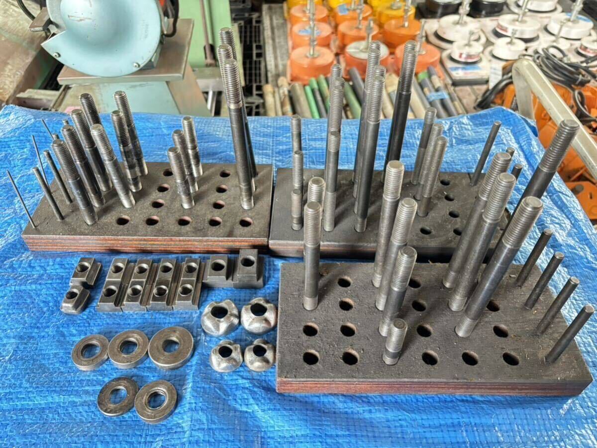 Yahoo!オークション - S38 クランピングセット スタッドボルト Tスロッ...