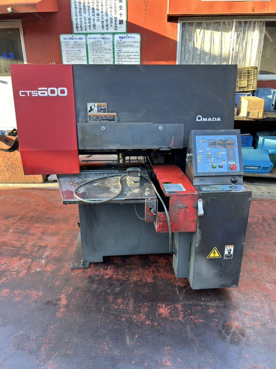 Yahoo!オークション - N5550 1円スタート アマダ AMADA CTS-600 NCタ...
