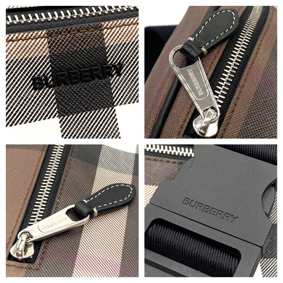 極美品 BURBERRY バーバリー ボディバッグ・ウエストポーチ PVC 極美品 BURBERRY バーバリー ボディバッグ・ウエストポーチ PVC