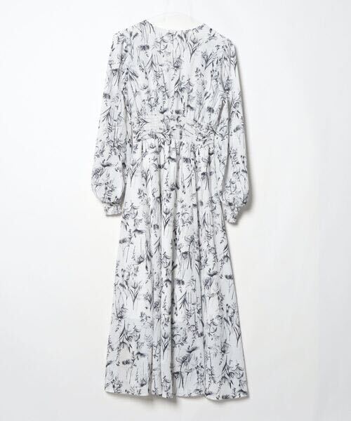 FRAY I D トワルドジュイ ヘムライン ロングワンピース FRAY I D トワルドジュイ ヘムライン ロングワンピース