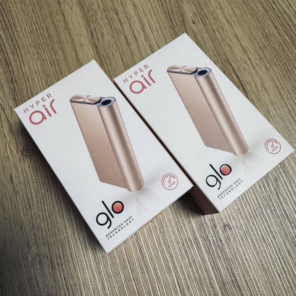 Yahoo!オークション - glo HYPER air ローズゴールド 2台セット 新品未...