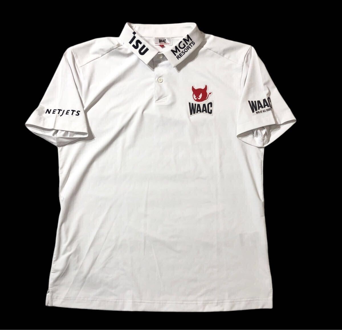 Yahoo!オークション - WAAC ワック ロゴ 刺繍 ワッペン 半袖 ゴルフ ...