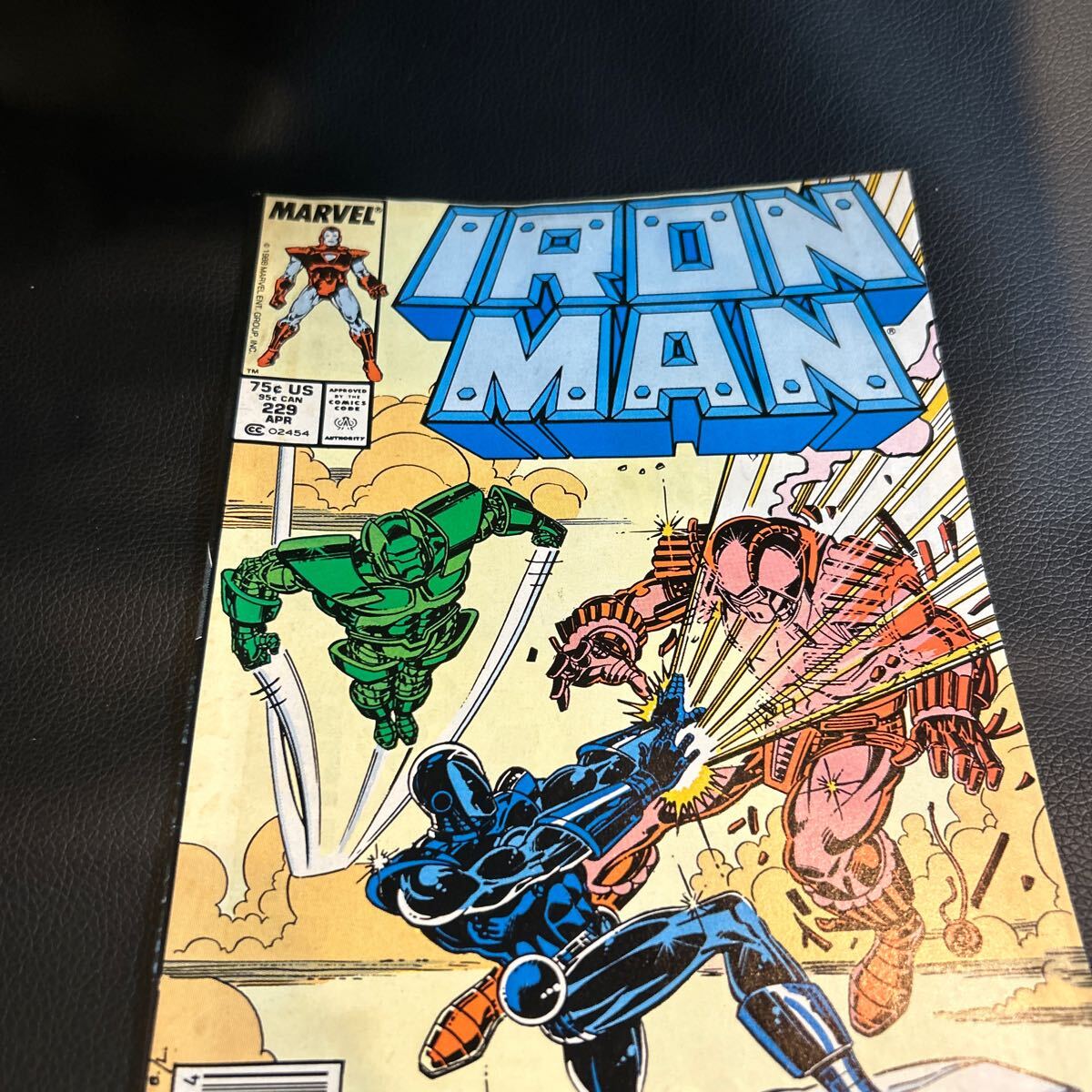 Yahoo!オークション - 1988年 リーフ アメコミ IRONMAN アイアンマン