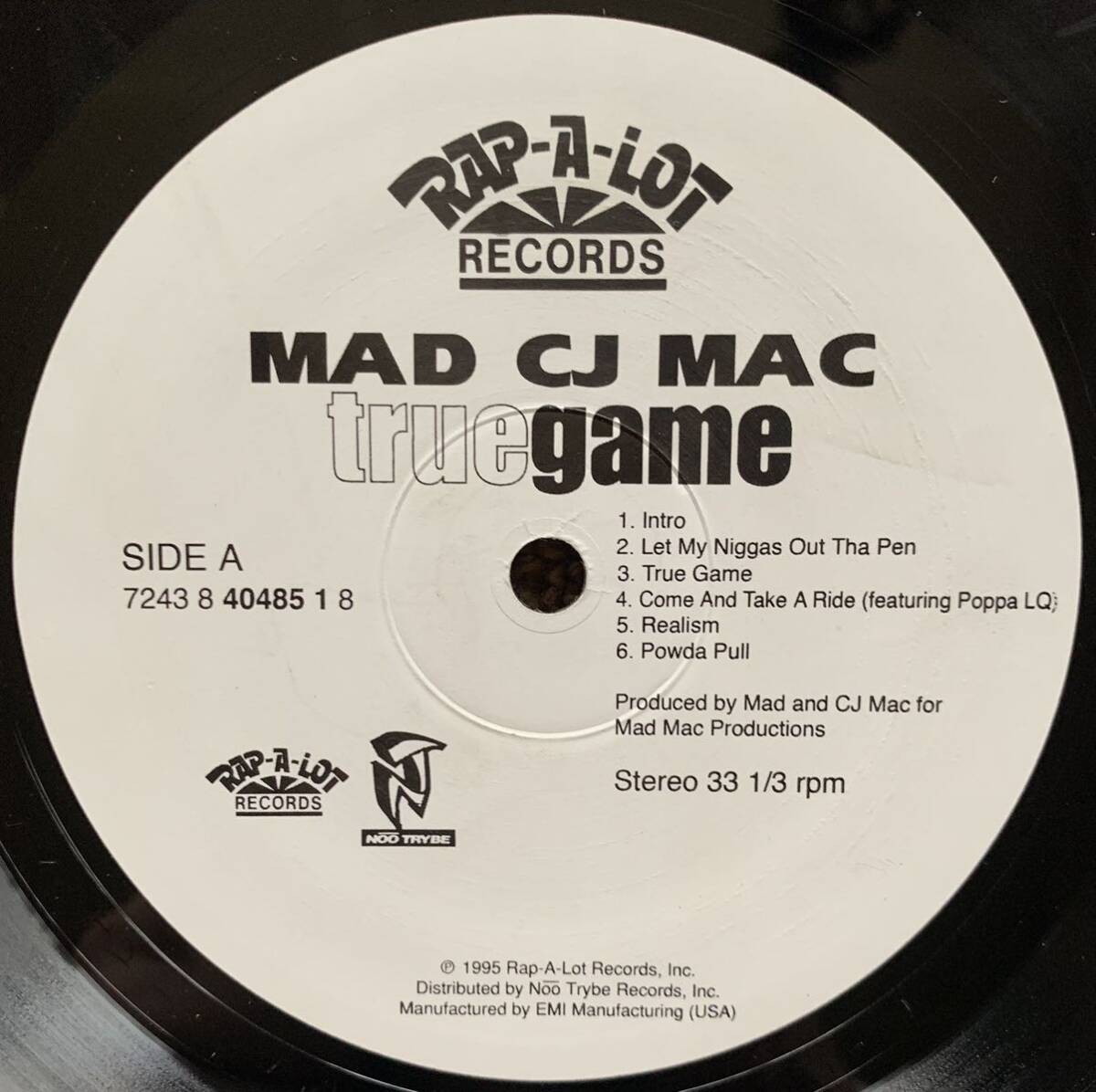 Yahoo!オークション - 【名盤LP G-FUNK】MAD CJ MAC / TRUE GAME (LP)(...