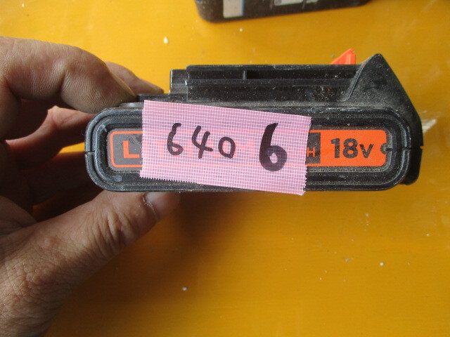 Yahoo!オークション - 6406 BLACK&DECKER 18V