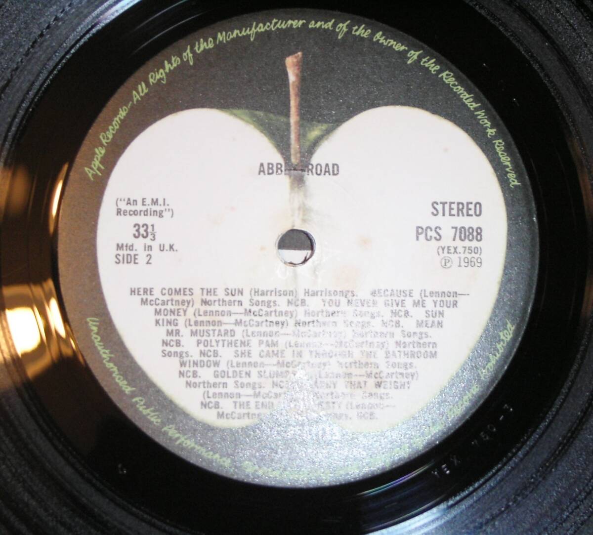 Yahoo!オークション - BEATLES/ABBY ROAD UK盤PCS7088