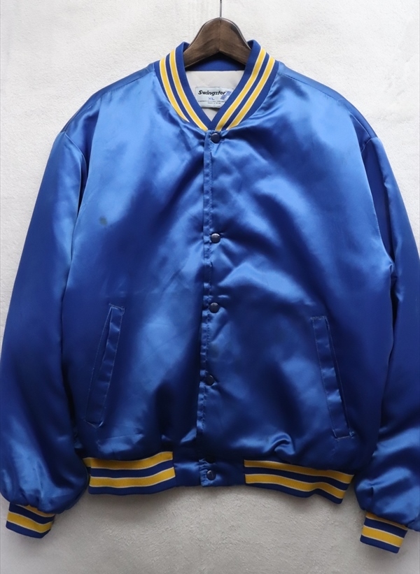 80s 90s ヴィンテージ USA製 swingster ナイロン サテン 80s 90s ヴィンテージ USA製 swingster ナイロン サテン