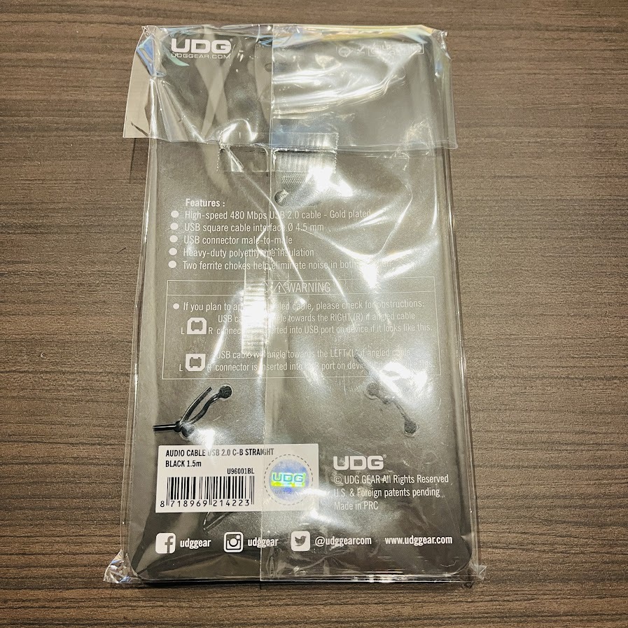 Yahoo!オークション - 新品 未使用 UDG U96001BL ブラック USBケーブル...