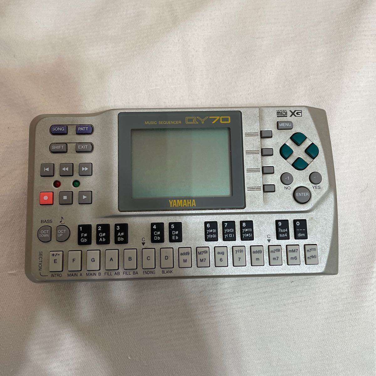 Yahoo!オークション - YAMAHA QY 70 ジャンク