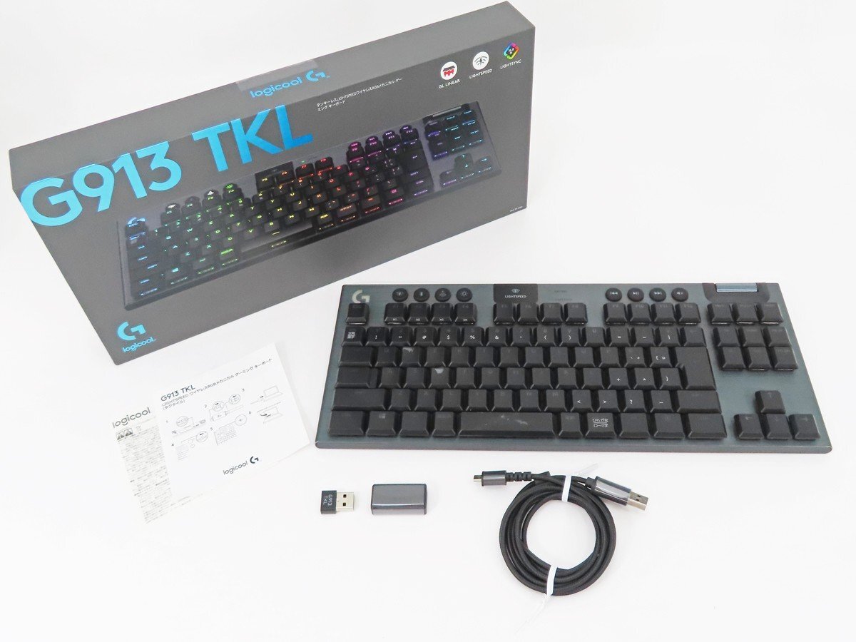 Yahoo!オークション - 【logicool ロジクール】G913-TKL-LNBK ゲーミ...