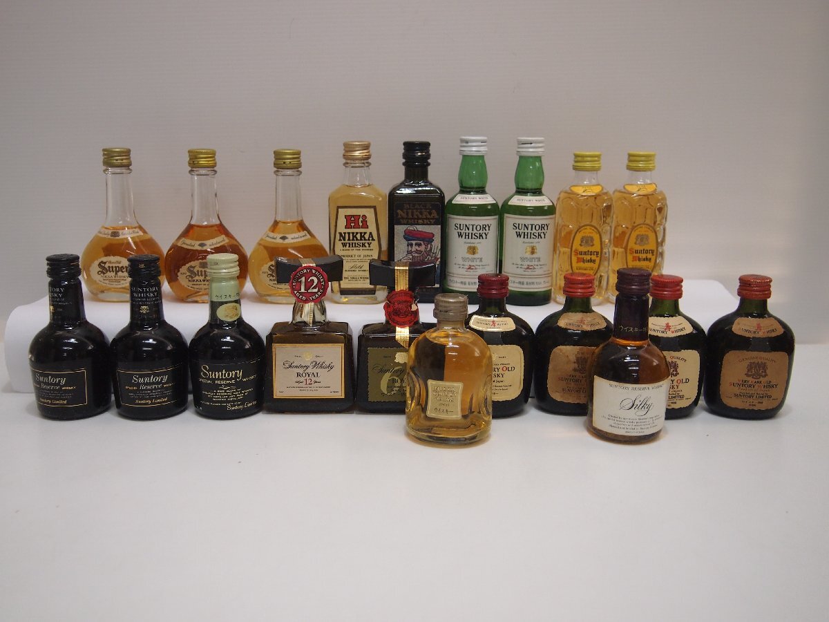 Yahoo!オークション - 240904-17G 1円スタート ミニボトル20本セット ...