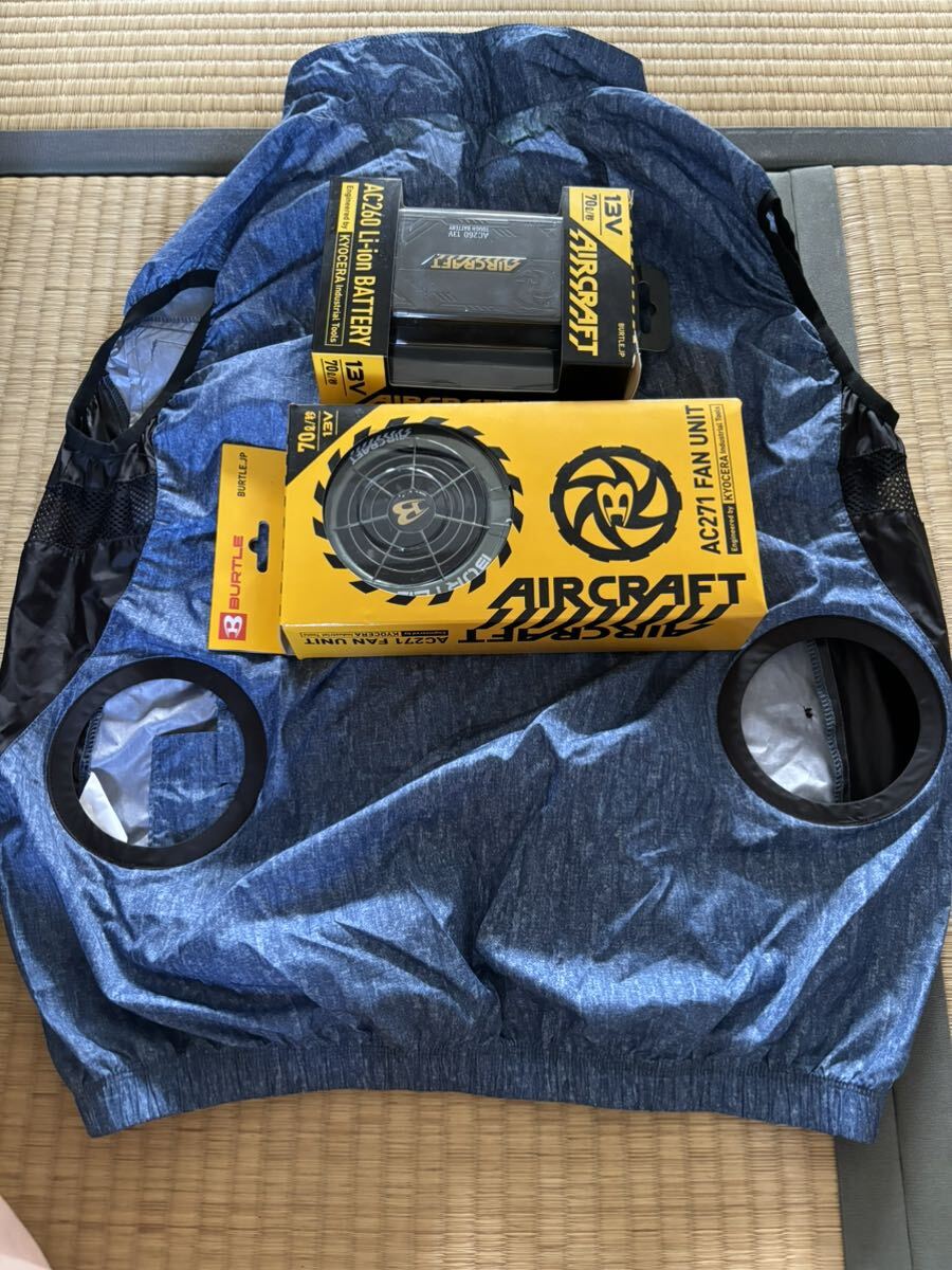 Yahoo!オークション - バートル エアークラフト バッテリー ファン 空...