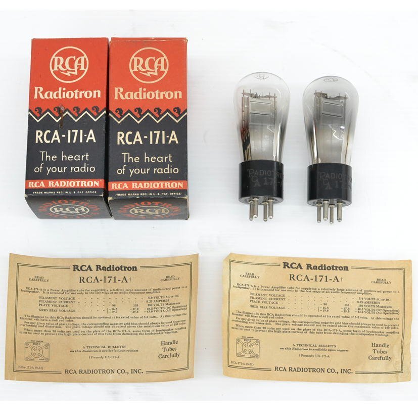 Yahoo!オークション - 1円【ジャンク】RCA /真空管チューブ管 Tube 2...