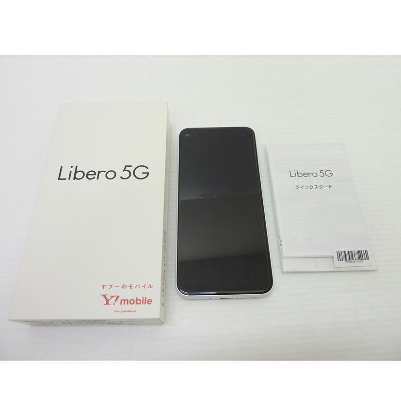 Yahoo!オークション - 1円ZTE /スマートフォン Libero5G Y mobile soft...