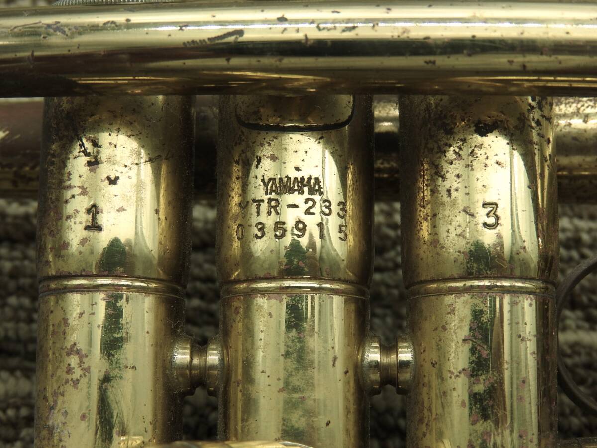 Yahoo!オークション - YAMAHA ヤマハ トランペット YTR-235 管楽器 現...