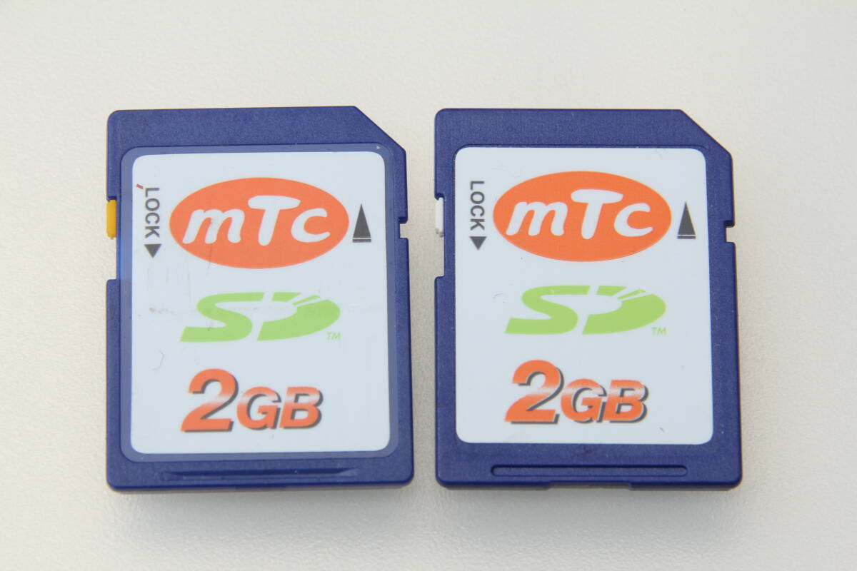 Yahoo!オークション - 2GB SDカード mTc 2枚セット