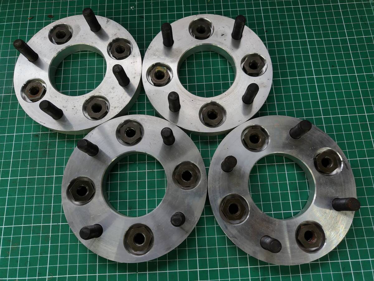 Yahoo!オークション - 108→114.3 PCD変換スペーサー 15mm 4H M12 P1.5...