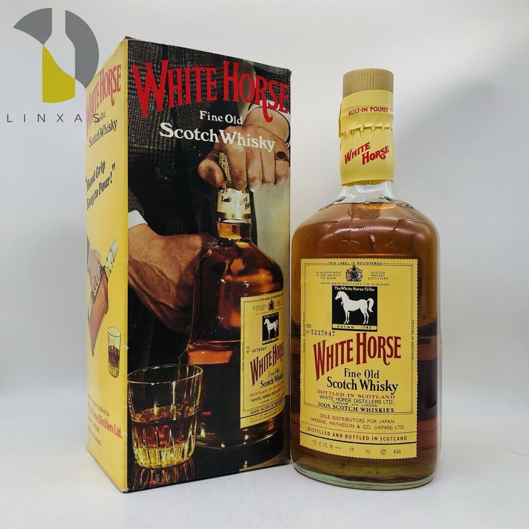 Yahoo!オークション - 【未開栓】WHITE HORSE FINE OLD ホワイトホース...