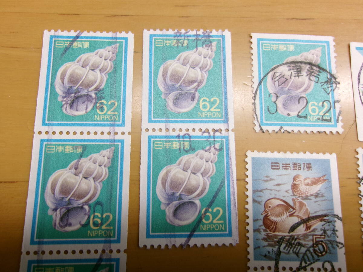 Yahoo!オークション - (k012)コイル 切手帳 消印ロット