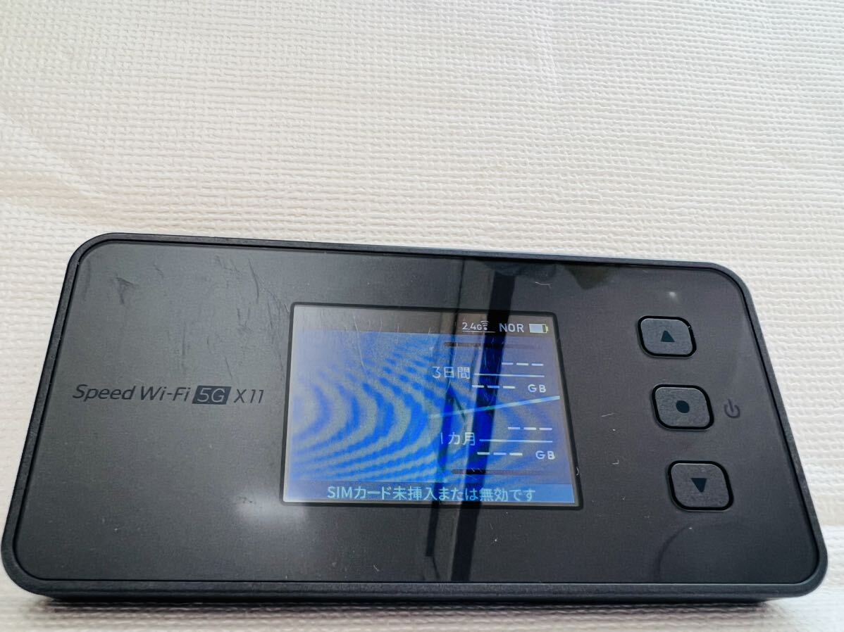 Yahoo!オークション - B0001 Speed Wi-Fi 5G X11 モバイルルーター NAR...