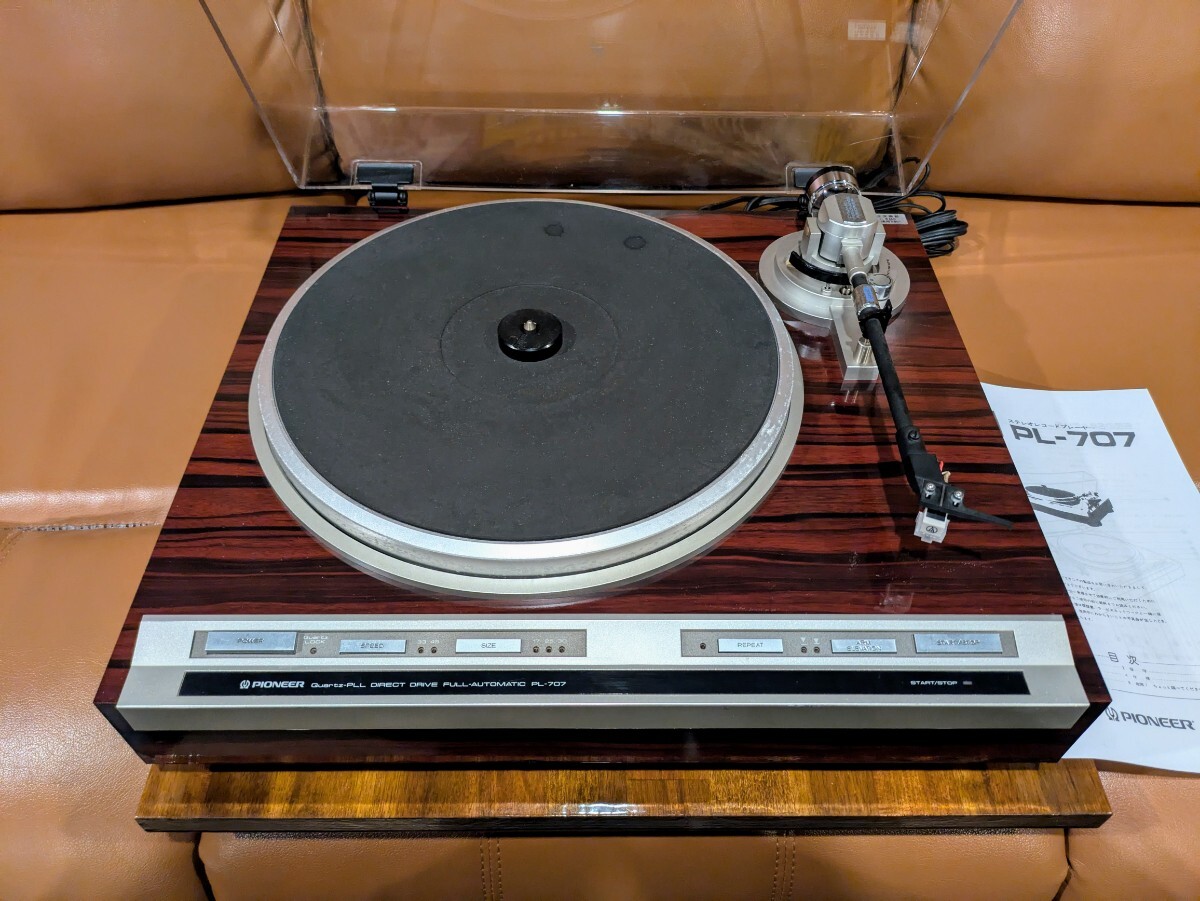 Yahoo!オークション - メンテナンス済 パイオニア PL-707 フルオートレ...