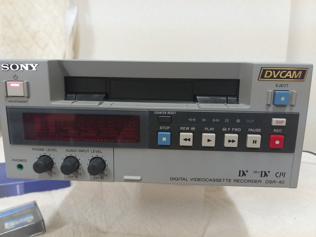 Yahoo!オークション - SONY 業務用 ビデオデッキ(DSR-40)