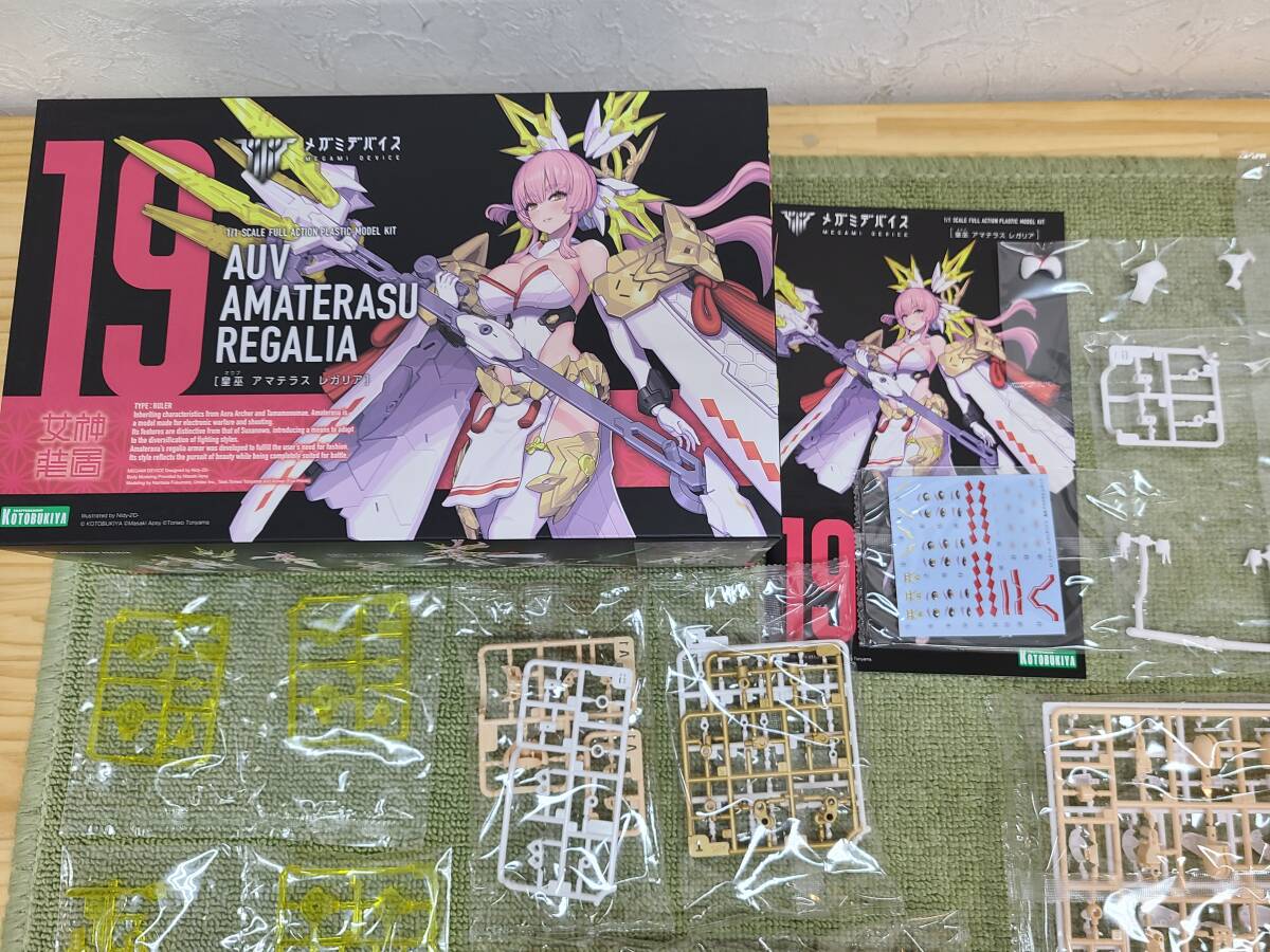 Yahoo!オークション - 115-L75) 未組立品 メガミデバイス 皇巫 アマテ...