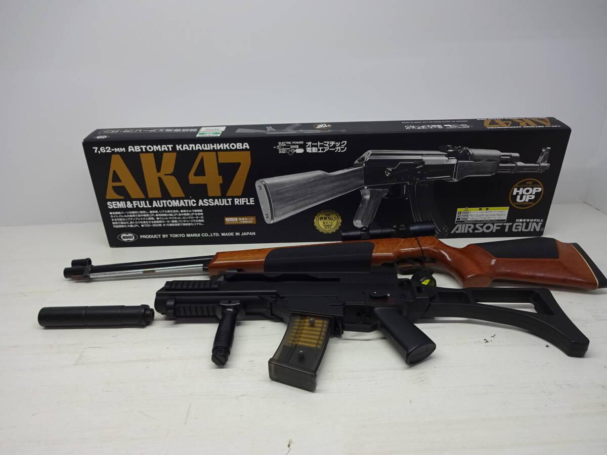122-G69 ジャンク品 電動ガン 3点セット 東京マルイ AK47 他 説明文必読(電動ガン)｜売買されたオークション情報、yahooの商品情報をアーカイブ公開 - オークファン ...