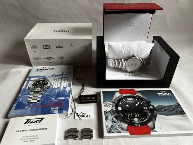 Yahoo!オークション - 美品 送料無料 ティソ TISSOT T086.407.11.031.0...