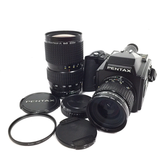 1円 PENTAX 645 SMC PENTAX-A 645 1:2.8 45mm 1:4.5 80-160mm 中判カメラ フィルムカメラ レンズ(ペンタックス)｜売買されたオークション情報 ...