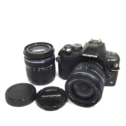 Yahoo!オークション - OLYMPUS E-410 14-42mm 1 3.5-5.6 ED 40-150mm 1...