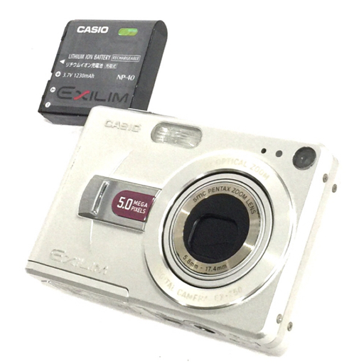 Yahoo!オークション - CASIO EXILIM EX-750 5.8mm-17.4mm コンパクトデ...