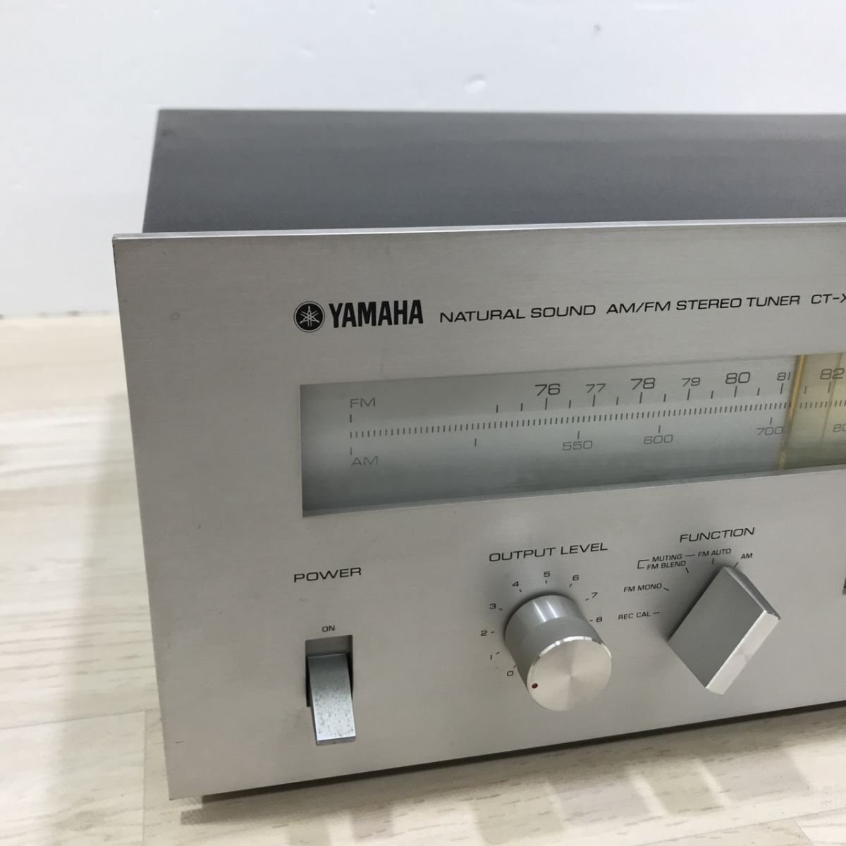 YAMAHA ヤマハ ステレオチューナー CT-X1 C6623(チューナー)｜売買されたオークション情報、yahooの商品情報をアーカイブ公開 - オークファン（aucfan.com）