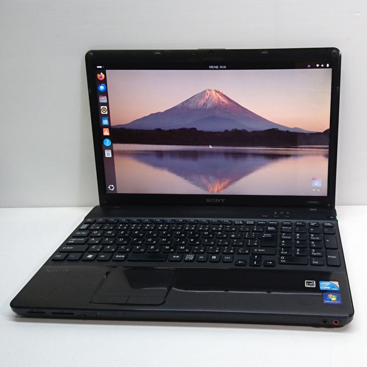 Yahoo!オークション - 現状品 Linux SONY 15.5インチ VAIO VPCEB48FJ U...