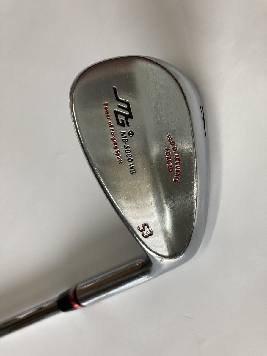 三浦技研 MIURA MBー5000 WB 53° NSモーダス3 120 S シャフト MIURAグリップ付き(三浦技研)｜売買されたオークション情報、yahooの商品情報をアーカイブ公開 ...