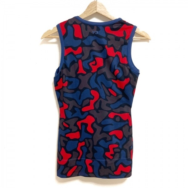 Yahoo!オークション - ワイスリー Y-3 タンクトップ サイズ2XS - ブル...